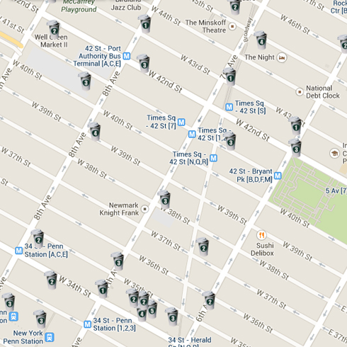 The Map | Starbucks and the City